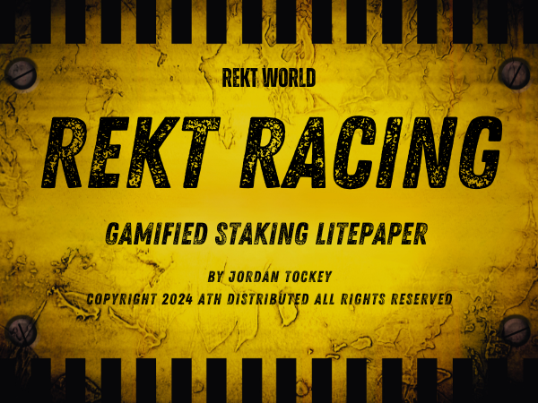 Rekt Racing Turbocharged Gamified Staking | Giveth